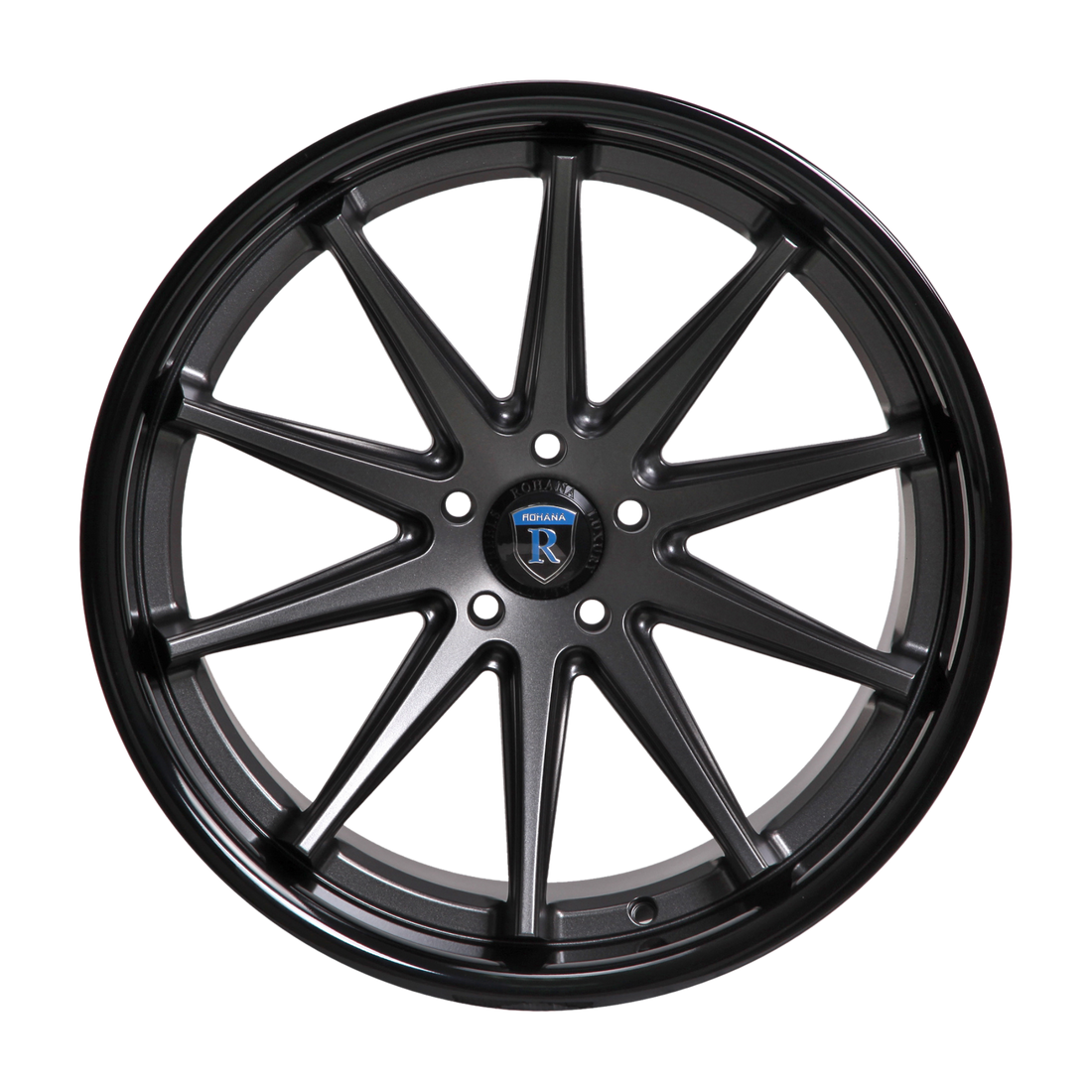 RC10 Matte Graphite/Gloss Black Lip