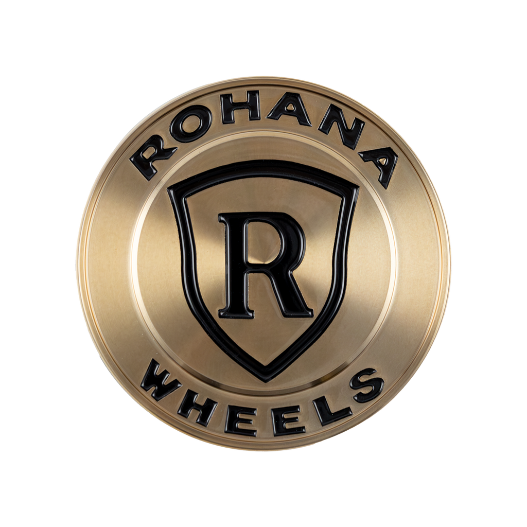 RFX/RFC Center Cap V2 - Machine Bronze / Black