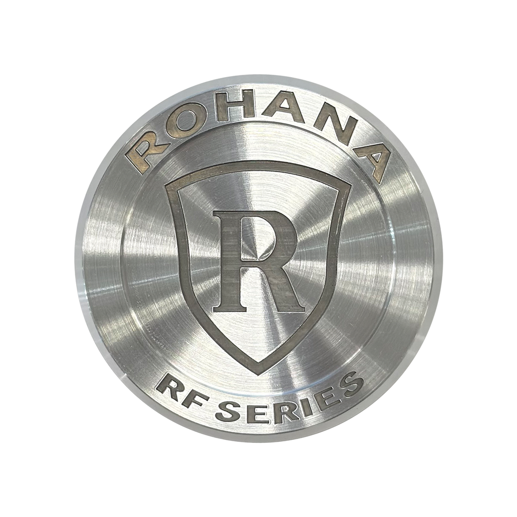 RF Center Cap - Tall - Brushed Titanium