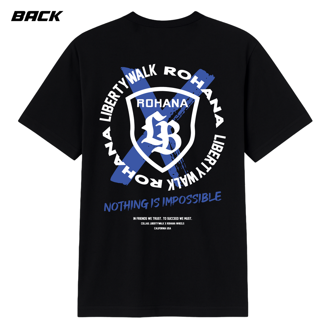 Limited Edition – Rohana x Liberty Walk Logos Tee